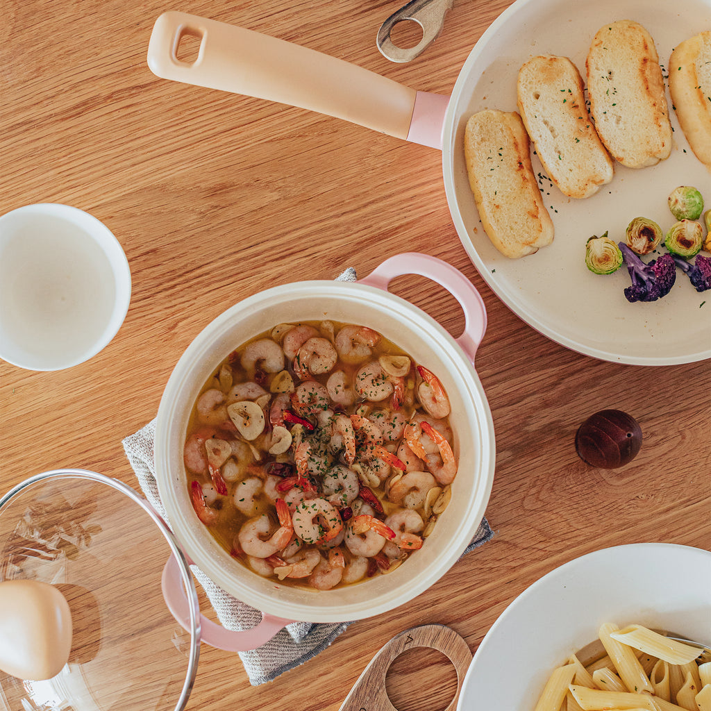 5-Piece Ceramic Cookware Set – Non-Toxic, Induction & Oven Safe ...
